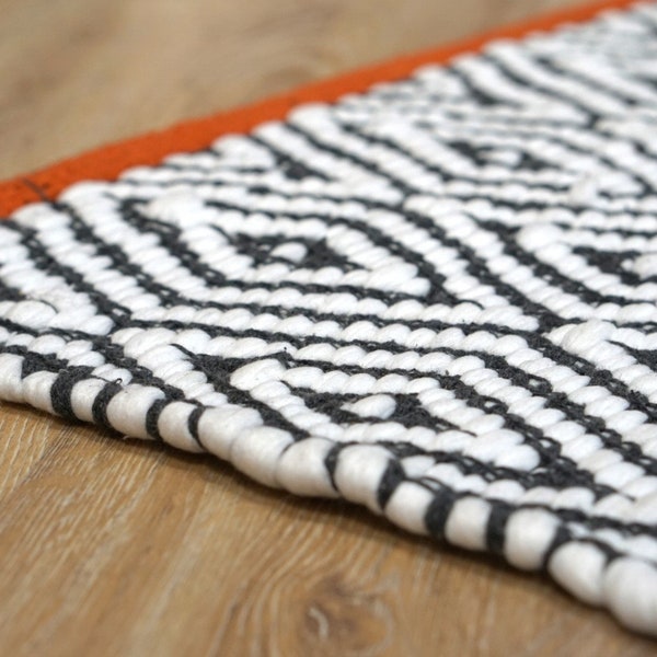 Scandinavian Rag Rug - Etsy