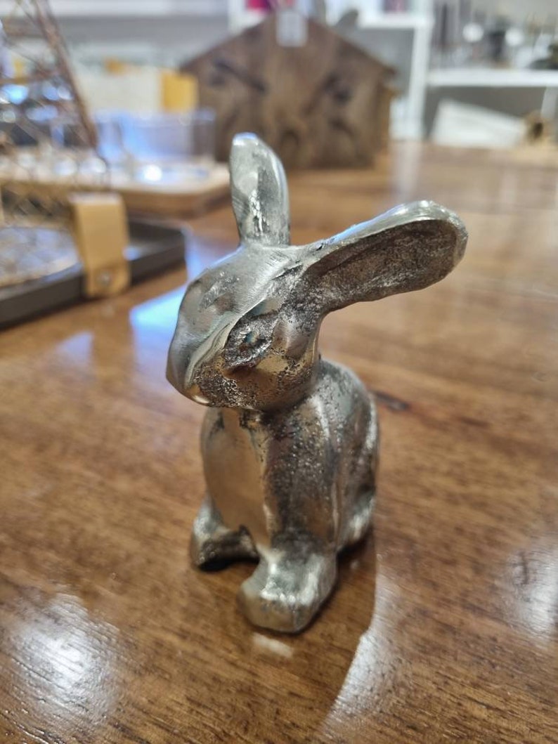 Bunny Easter Bunny Made of Metal Easter Bunny Shabby Chic - Etsy
