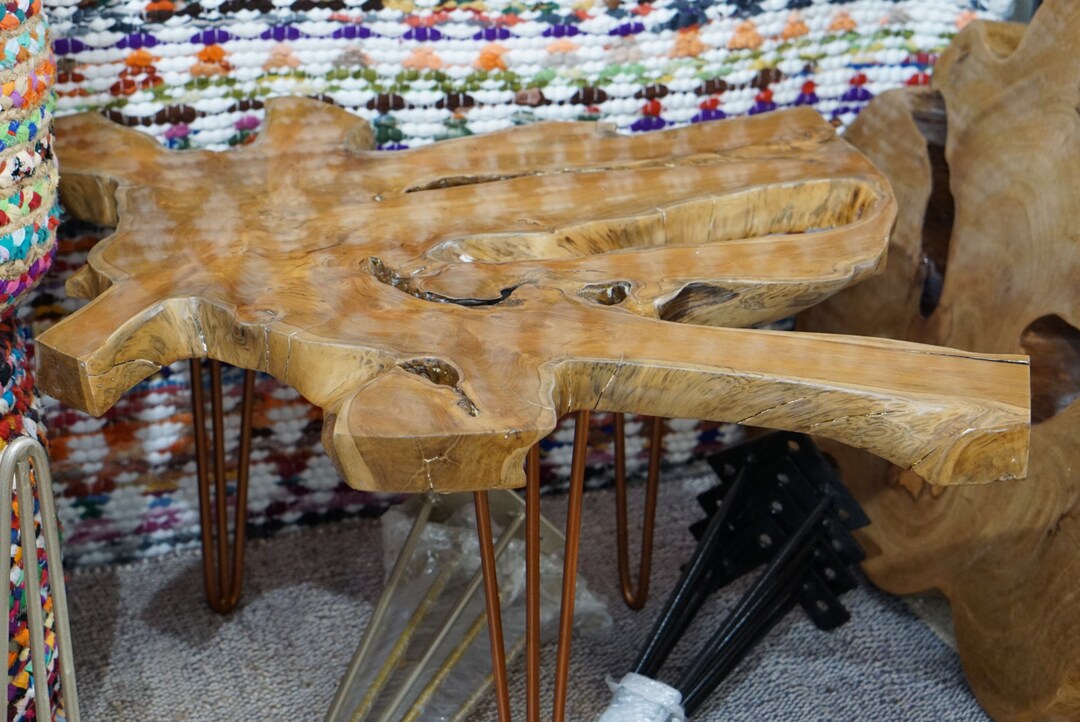 Side Coffee Table Side Table Root Wood Table - Etsy