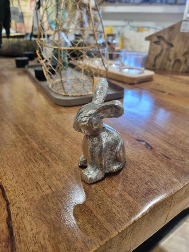 Bunny Easter Bunny Made of Metal Easter Bunny Shabby Chic - Etsy