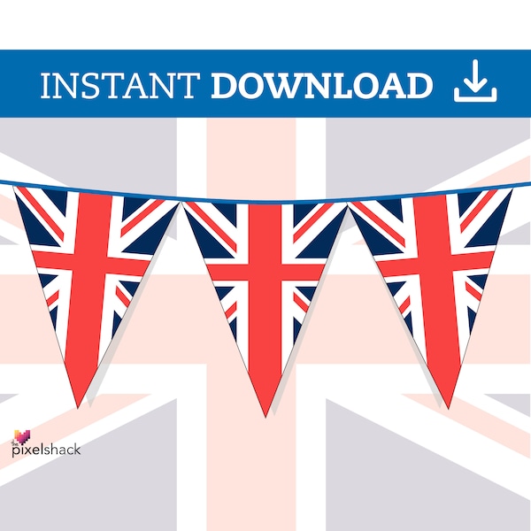 Bunting Printable - Etsy