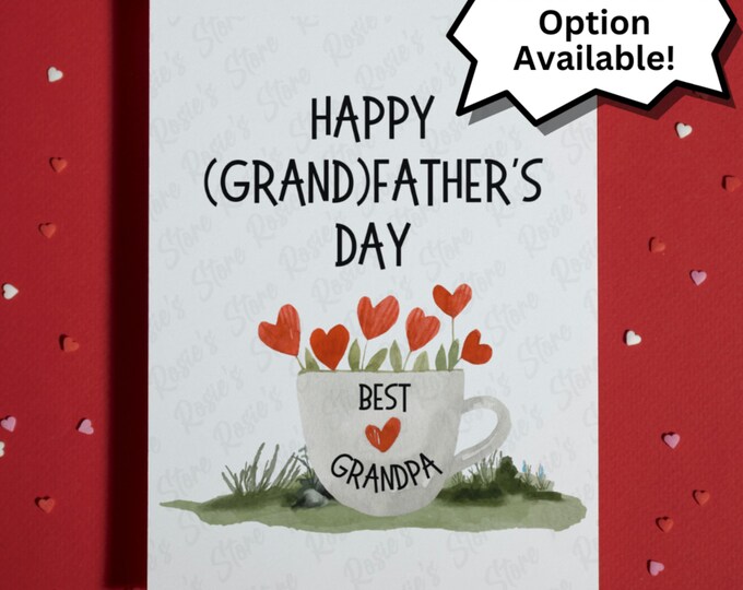 Printable Fathers Day Cards for Grandpa, Grandpa Bear Father's Day ...