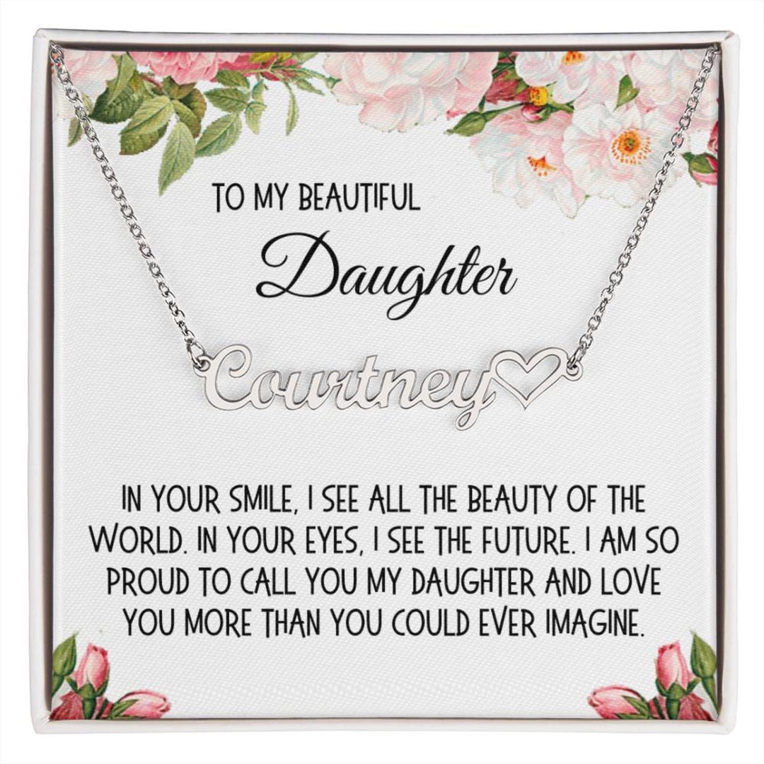 Personalized Gift for Daughter Birthday Christmas Graduation Wedding ...