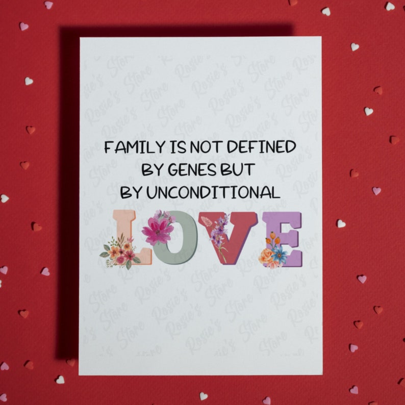 Adoption Card Printable Card Digital Download Love - Etsy