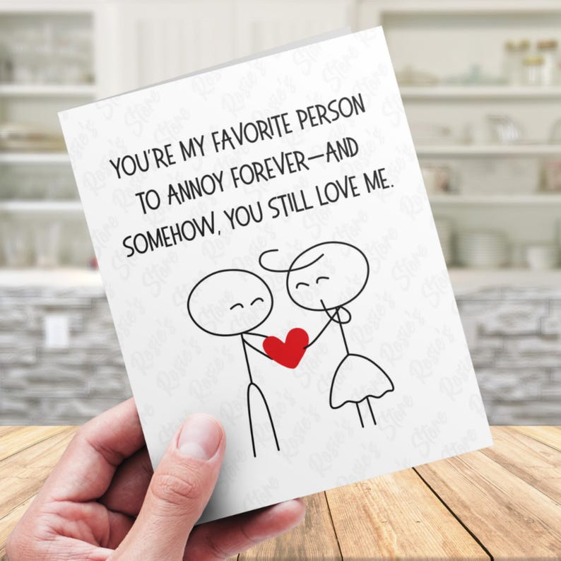 Romantic Love Message for Couples, Greeting Card, Sentimental ...