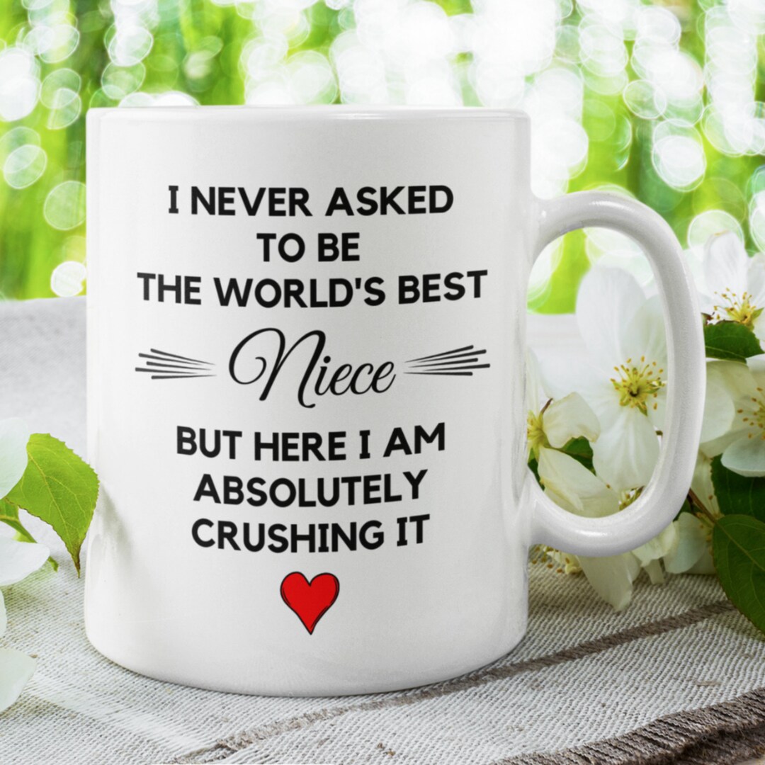 Funny Gift for Niece the World's Best Niece Coffee Mug From Aunt or ...