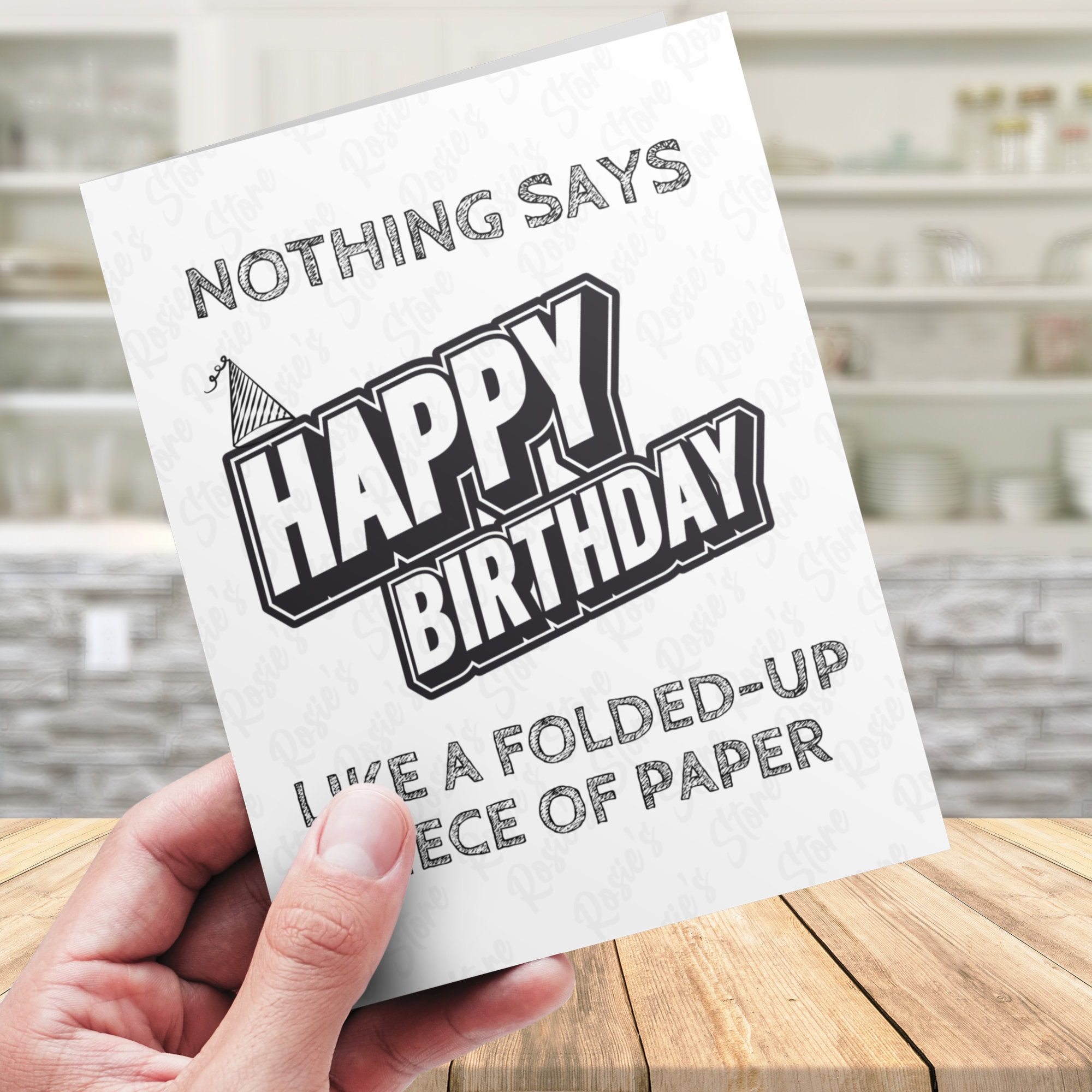 Happy Birthday Card Funny Gift Birthday Card Card for Birthday - Etsy