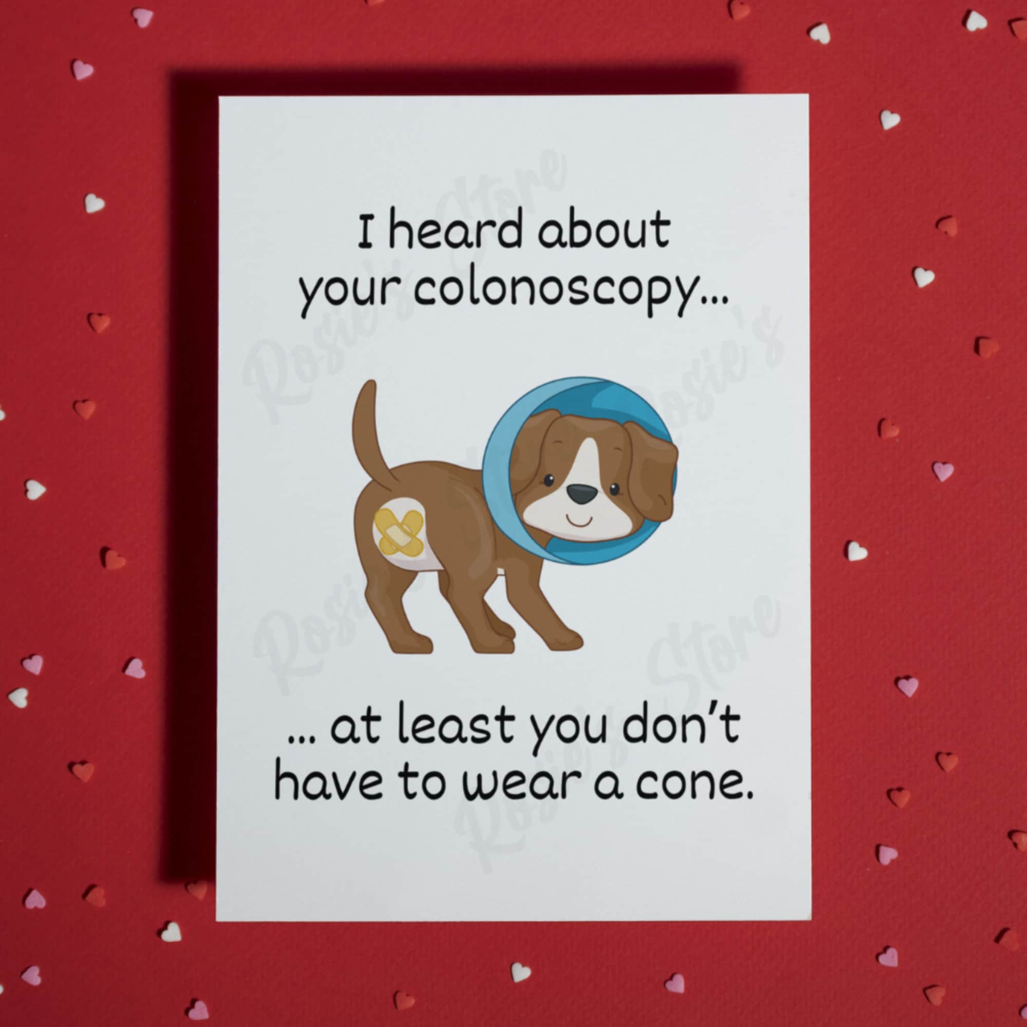Funny Colonoscopy Card • Blank Greeting Card • Friendship Gift ...