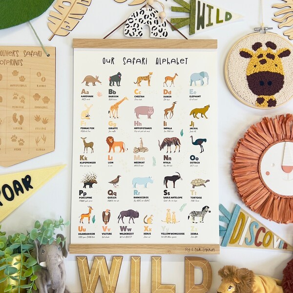 Safari Wall Hanging - Etsy UK