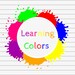 Learning Color Printable Activities Worksheets| Toddler | Home School ...
