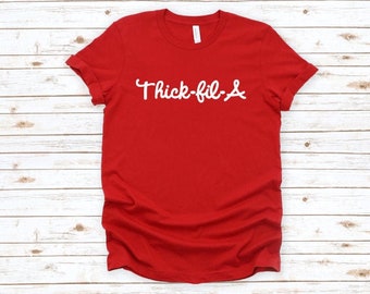 Thick Fil A | Etsy