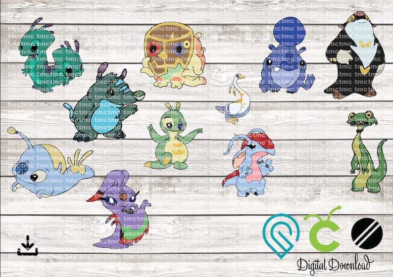 Stitch Cousins 2 Lilo & Stitch SVG PNG - Etsy
