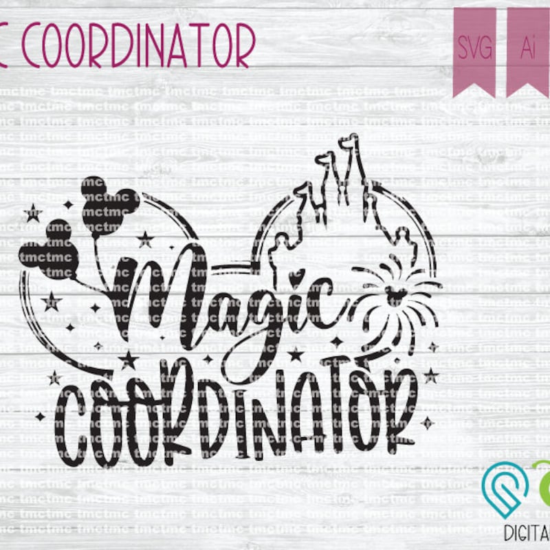 Magic Coordinator Svg - Etsy