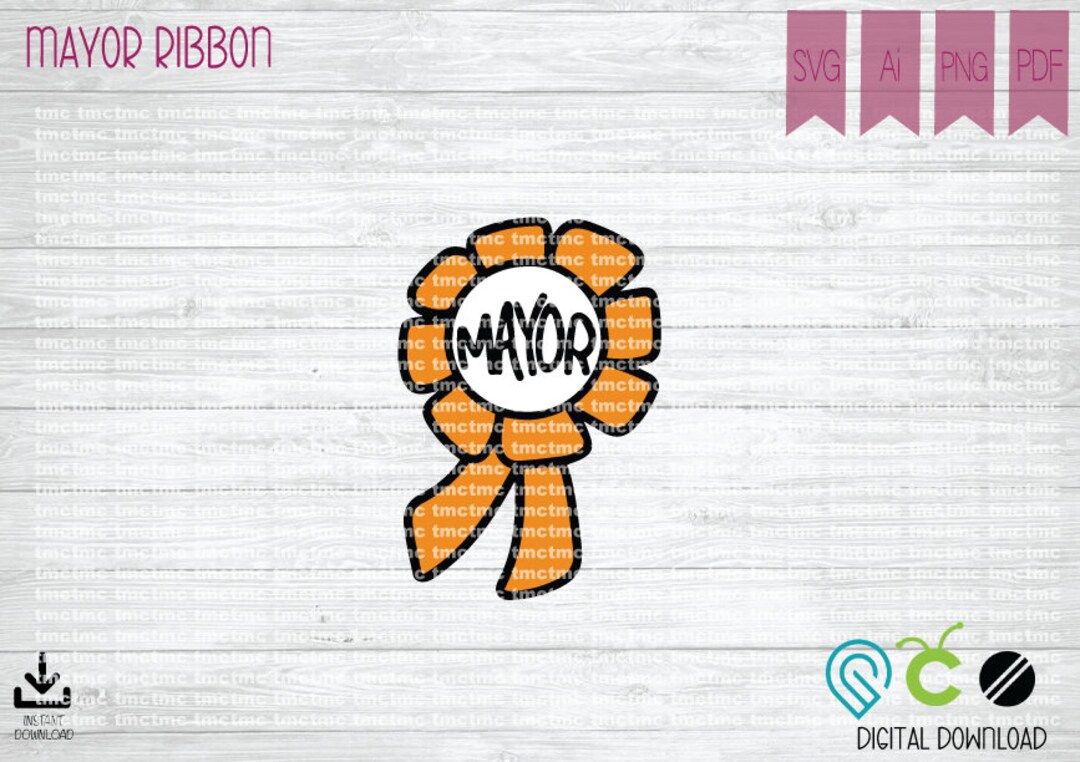 Mayor Ribbon Nightmare Before Christmas - Etsy