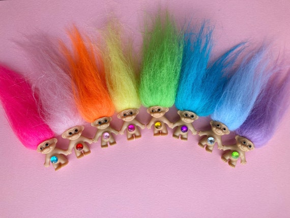 Troll Doll Keyring/90s/iconic | Etsy
