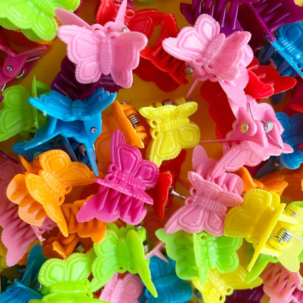 90s Butterfly Clips - Etsy