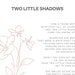 Two Little Shadows A Poem About Motherhood Printable - Etsy