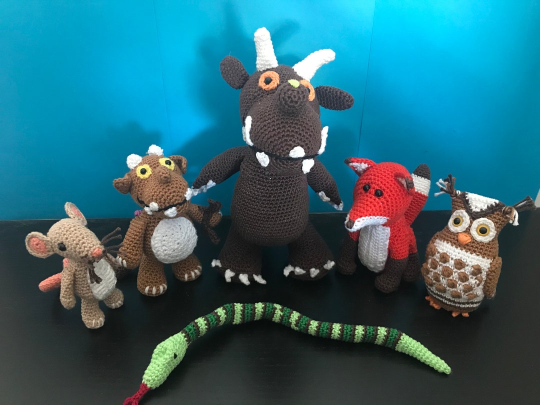 Gruffalo Crochet Patterns (dutch) - Etsy