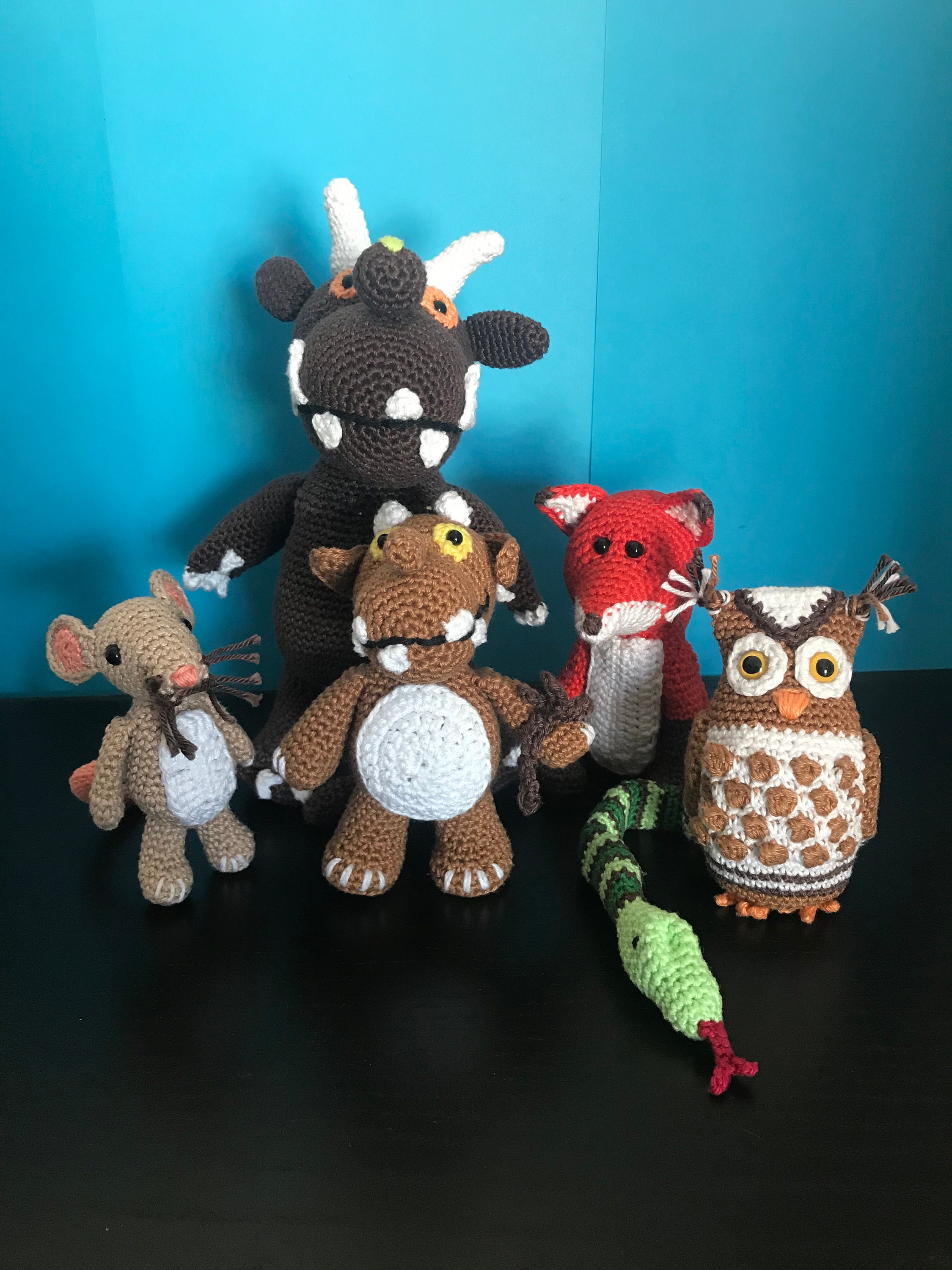 Gruffalo Crochet Patterns (dutch) - Etsy UK