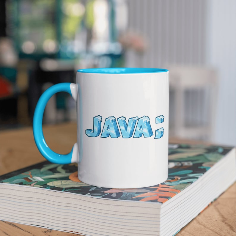 Ice Code Java | Programmer Gift | Programmer Mug | Computer Science ...