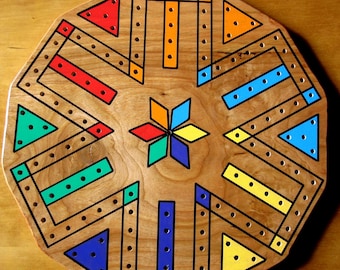8 Player Modular Fast Track Board Game - Etsy
