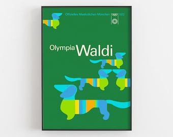 Dachshund Waldi Dog - Etsy