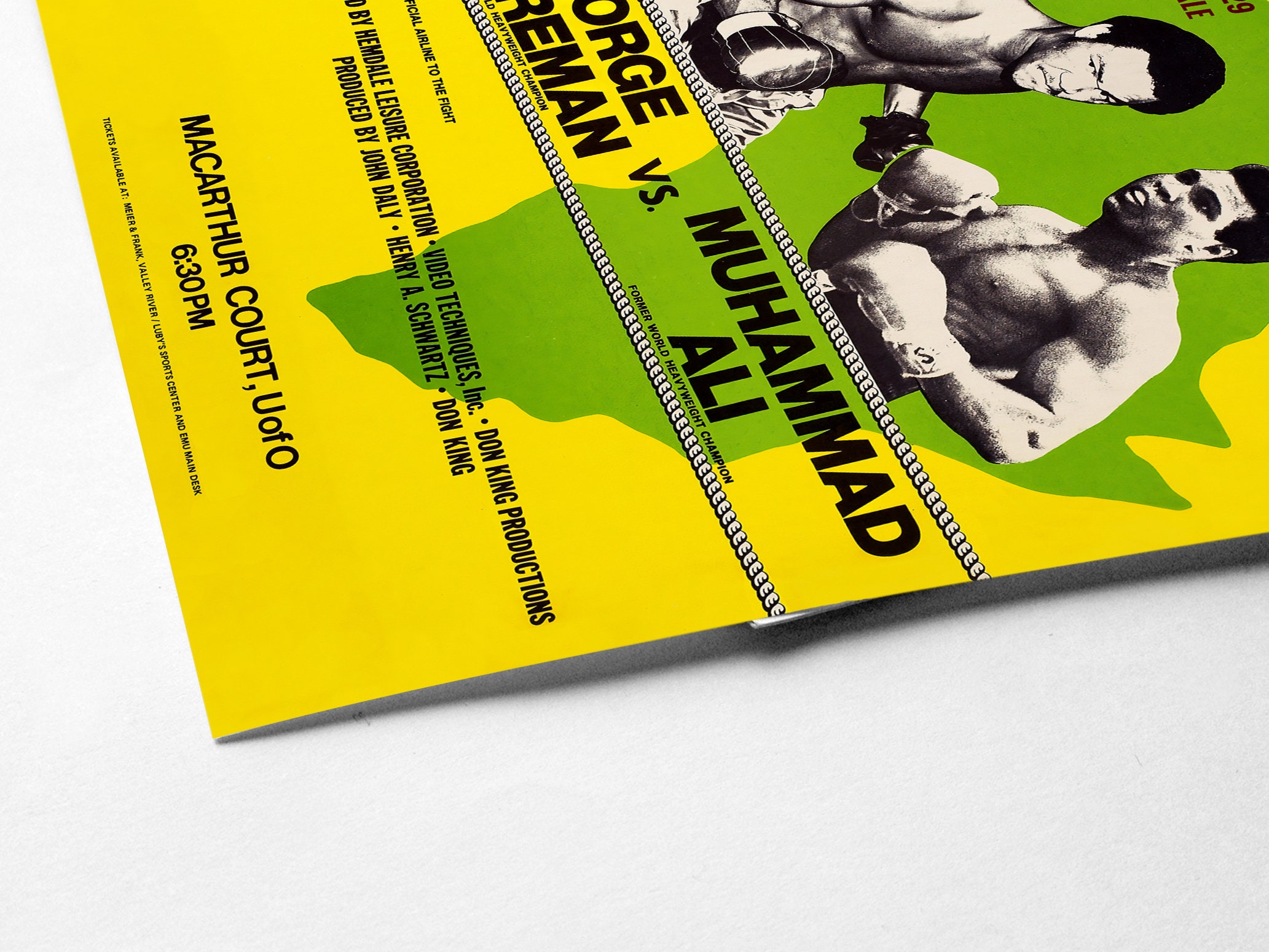 Rumble In The Jungle Poster