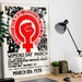 Woman's Day March Exhibition Poster, Feminism Print, Vintage Protest ...