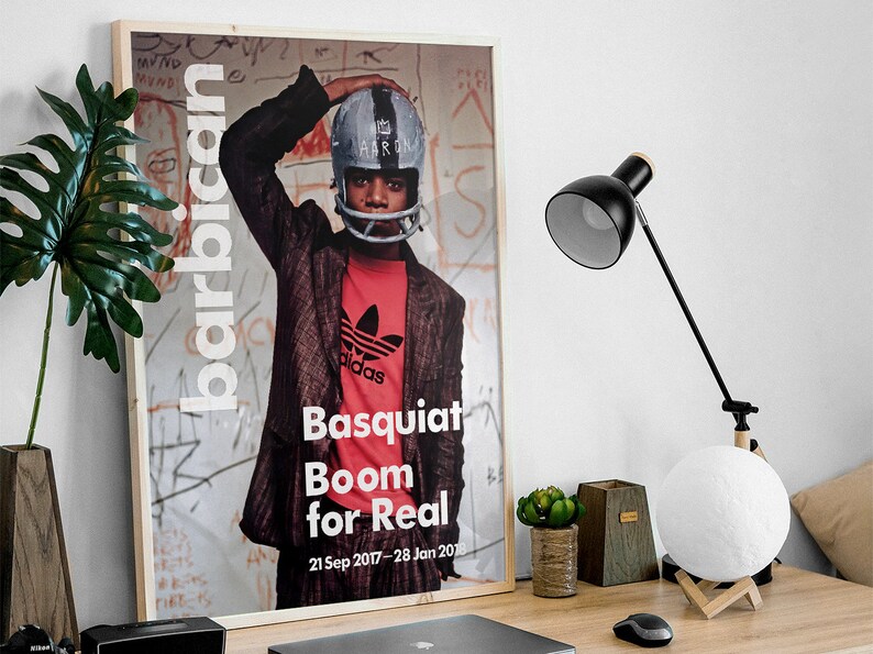 Jean Michel Basquiat Boom for Real Exhibition Poster - Etsy
