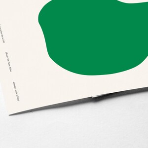 La Pera Poster, Enzo Mari Mid-century Modern Wall Art, the Green Pear ...