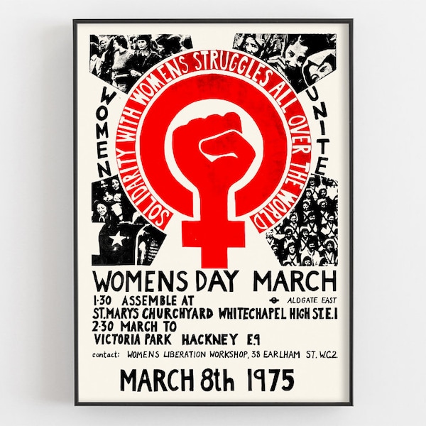 Womens March Poster - Etsy