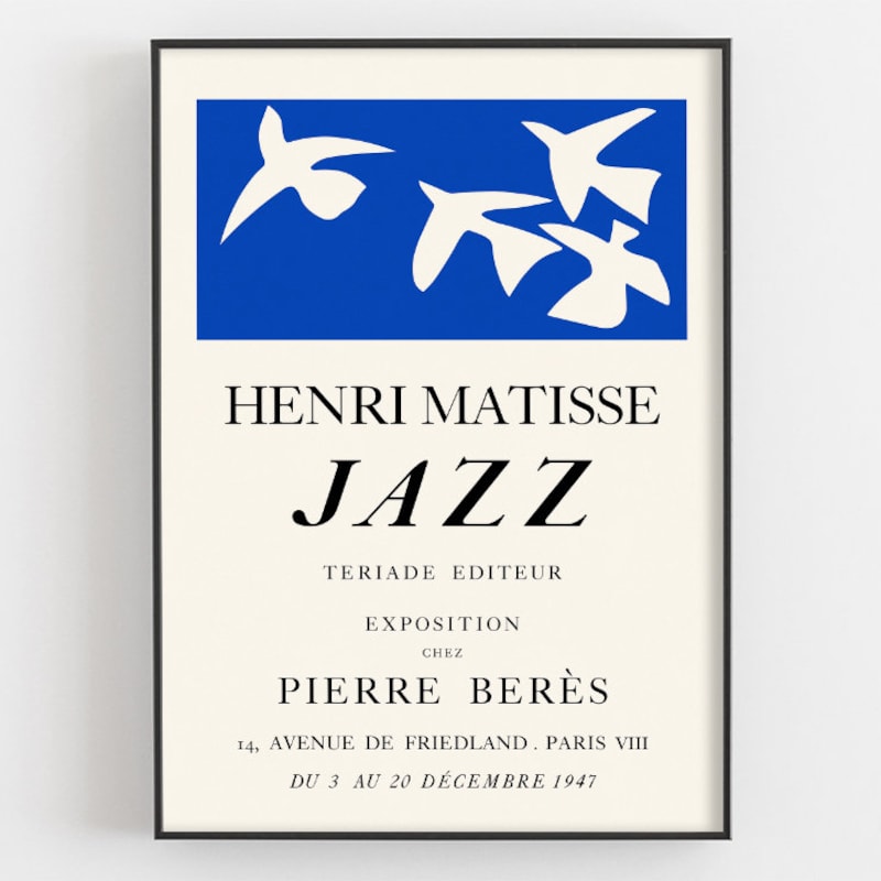 Matisse Birds Print - Etsy
