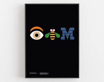 Ibm Ads Poster - Etsy