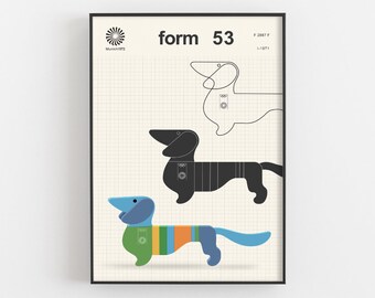 Dachshund Waldi Dog - Etsy