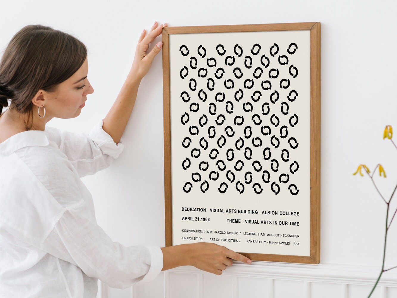 Bridget Riley Exhibition Poster Arrayed Colorful Lines Shapes - Etsy