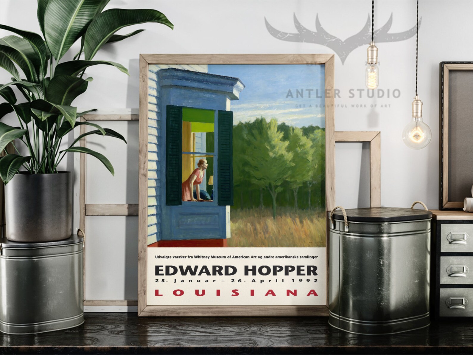 Edward Hopper Exhibition Poster Cape Cod Morning Print - Etsy