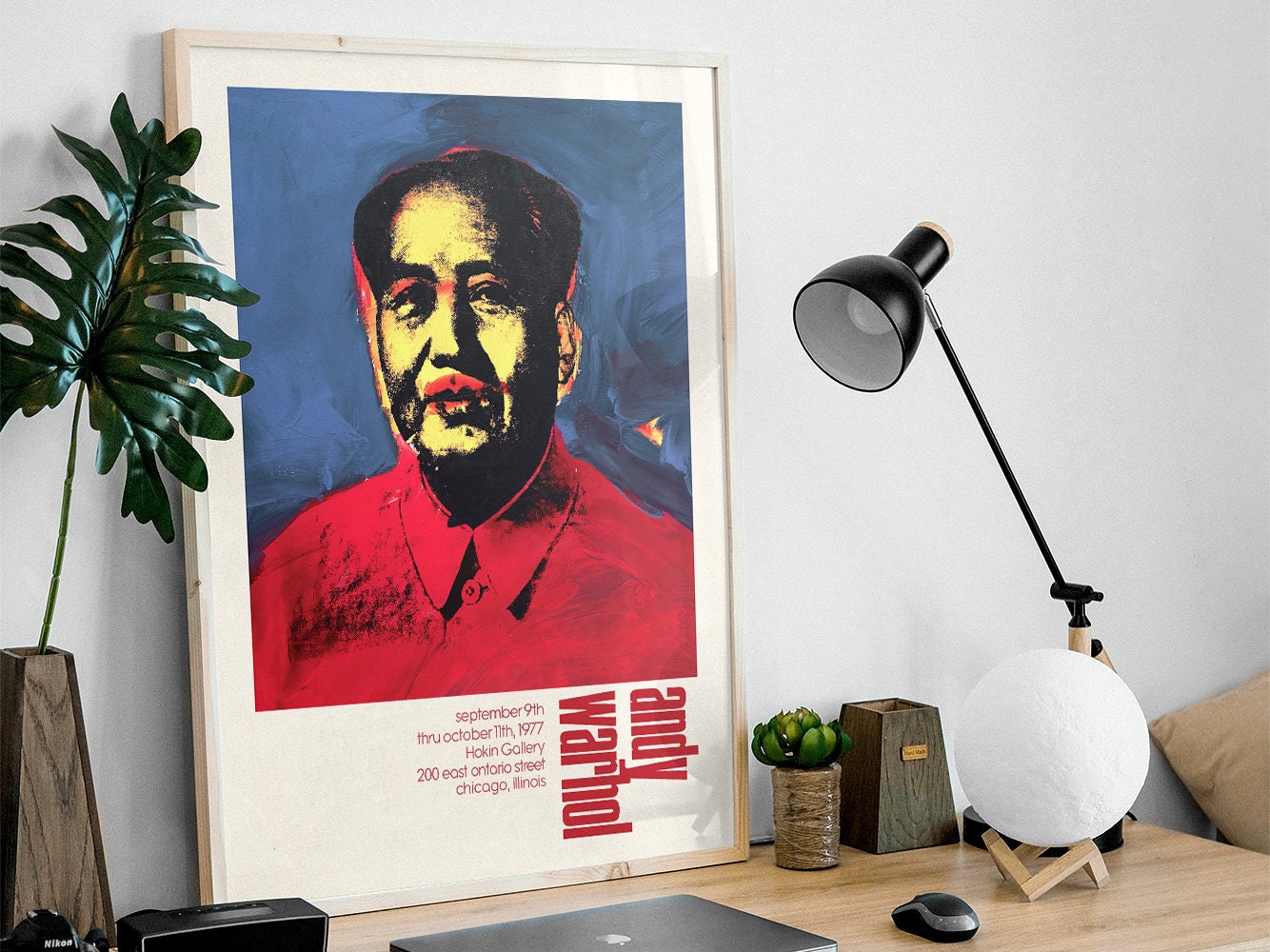 Mao by Andy Warhol Exhibition Poster Chairman Mao Zedong - Etsy