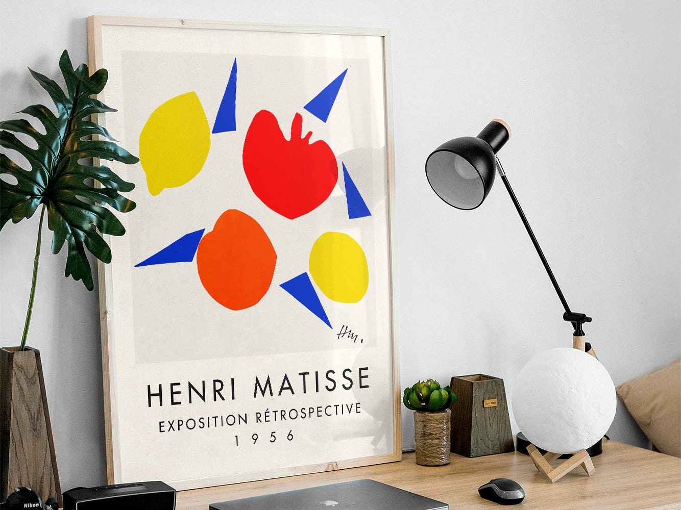 Henri Matisse Exposition Retrospective 1956, Matisse Cutouts Exhibition ...