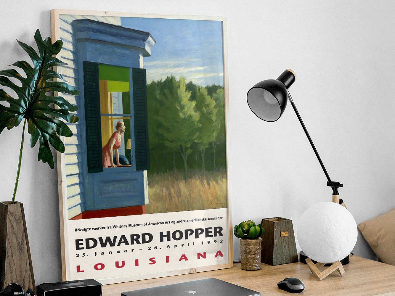 Edward Hopper Exhibition Poster Cape Cod Morning Print - Etsy
