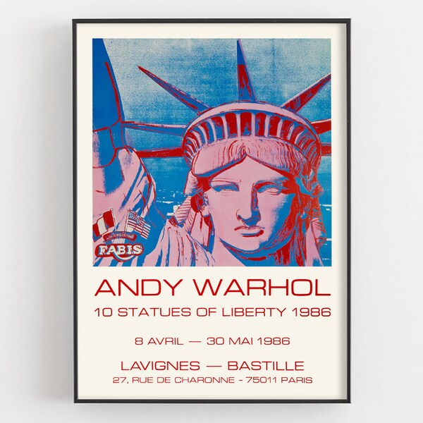 Statue of Liberty Pop Art - Etsy