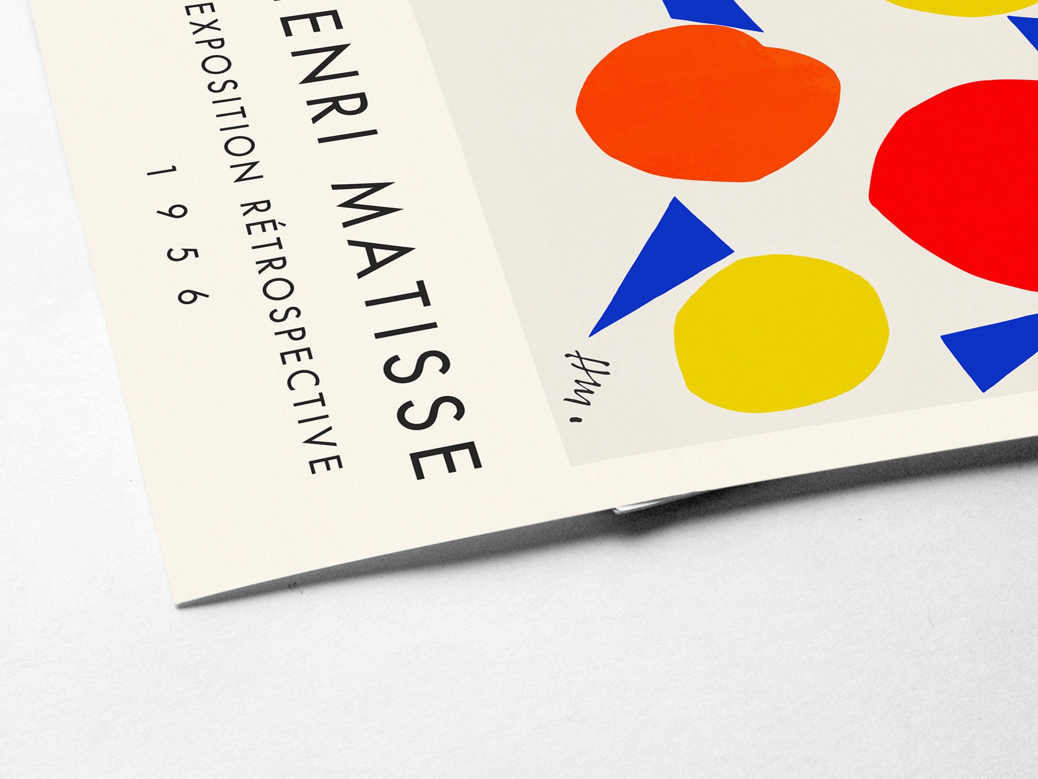 Henri Matisse Exposition Retrospective 1956, Matisse Cutouts Exhibition ...