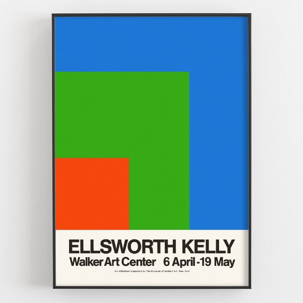 Ellsworth Kelly Poster - Etsy