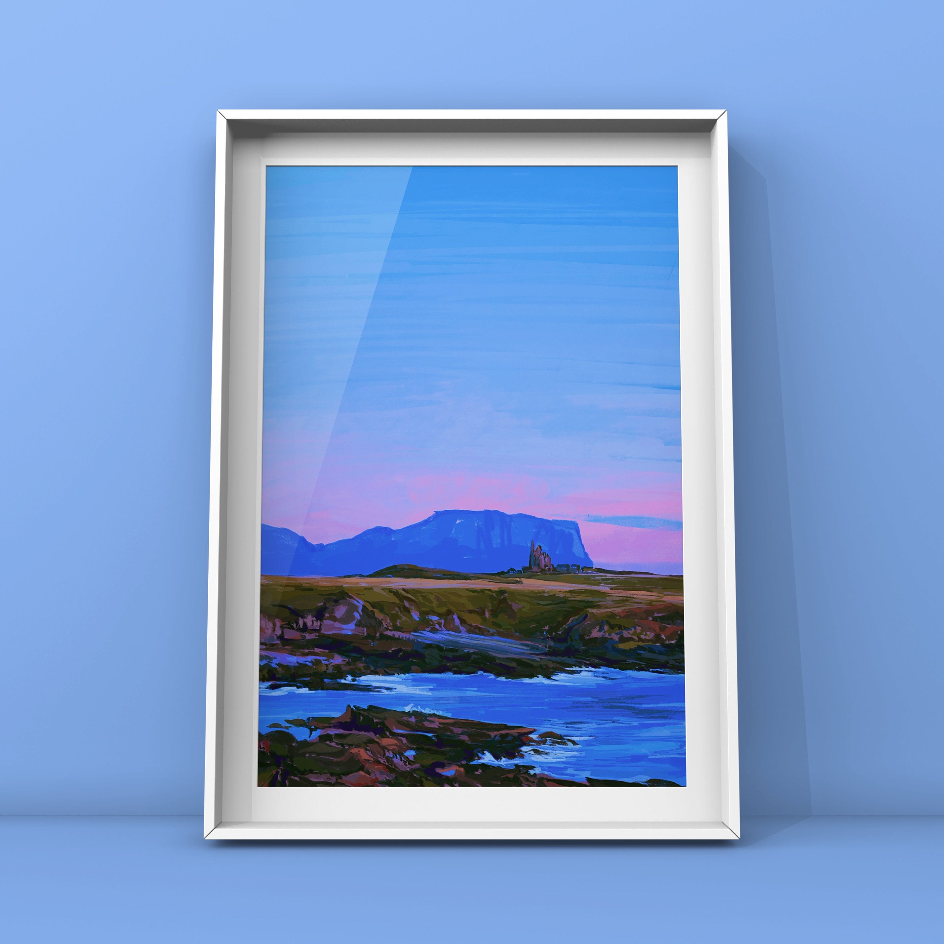 MULLAGHMORE Art Print A3 Ireland, Wild Atlantic Way, Sligo, Donegal ...