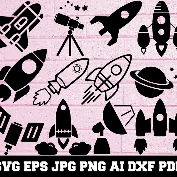 Space Svg - Etsy