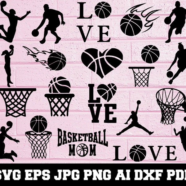 Basketball Svg - Etsy