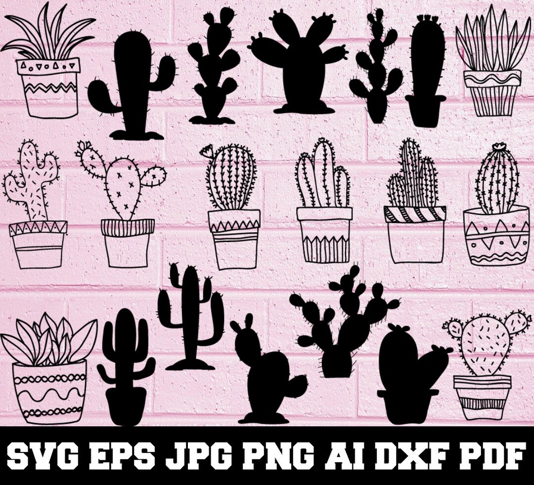 Plant SVG - Flower SVG - Plant Silhouette - SVG Cut Files - Plant ...