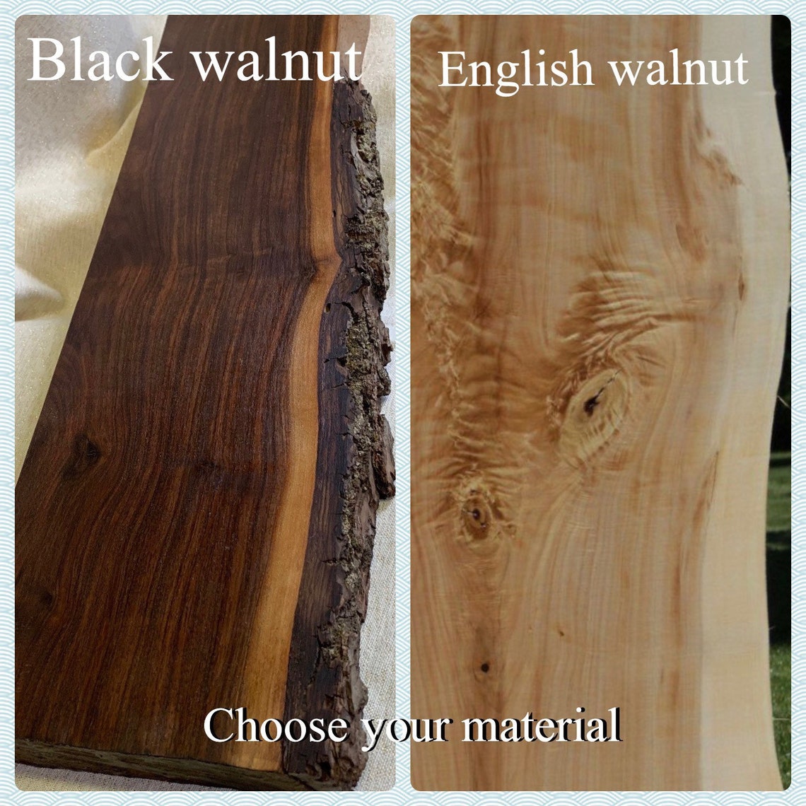 Customizable Lake Map Side Table, Personalized Epoxy Resin End Table ...