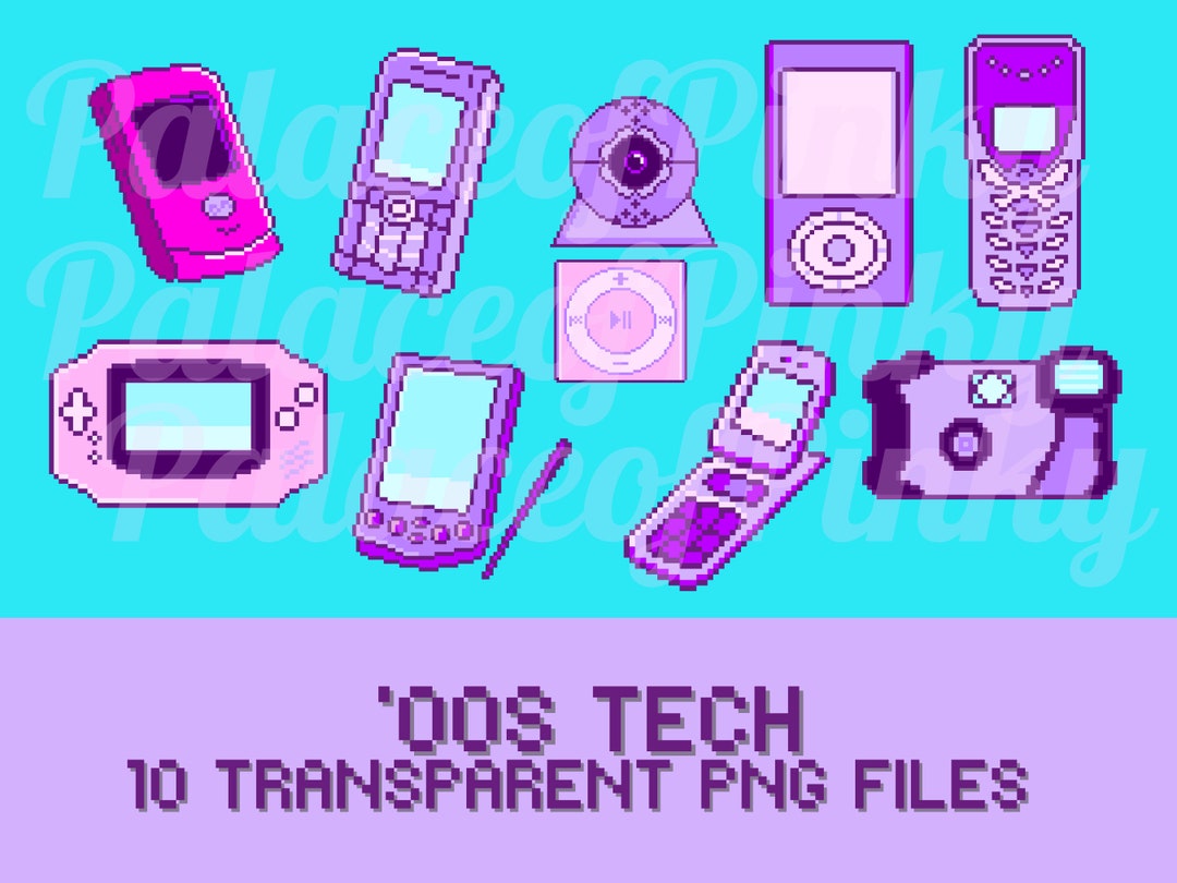 Tech Pixel Clip Art Bundle Images | Twitch Assets | Pop Culture ...