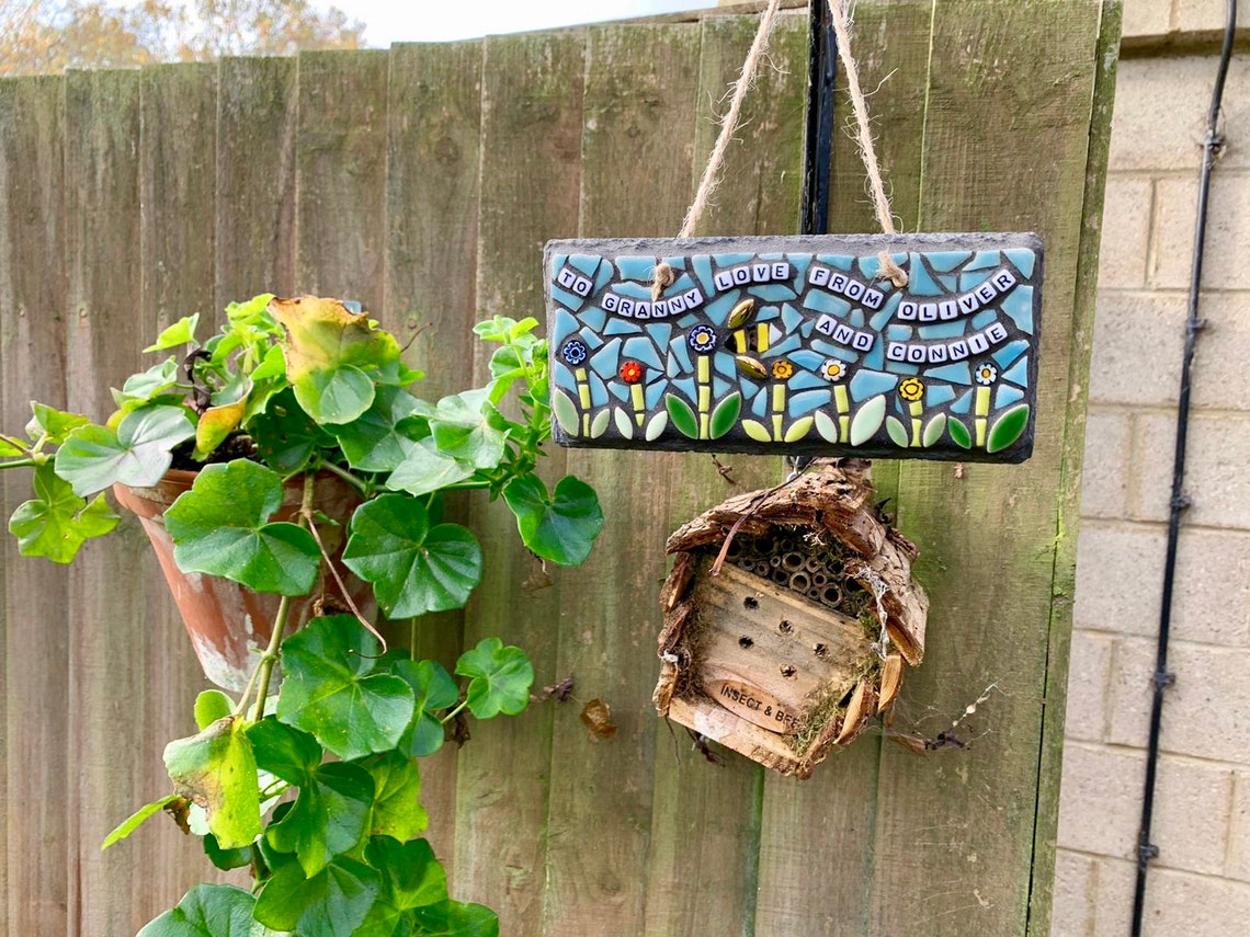 Personalised Hanging Garden Mosaic - Made to Order - Etsy
