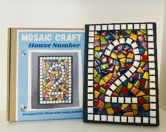 Mosaic House Number Kits - Etsy